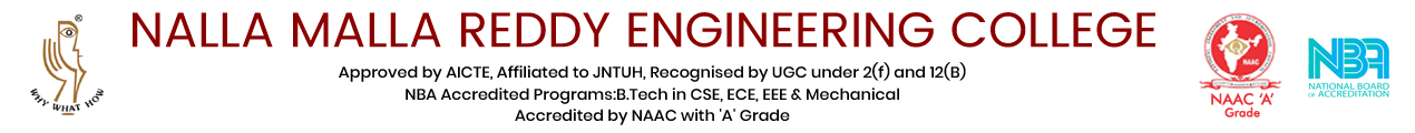 NALLA MALLA REDDY ENGINEERING COLLEGE – Complete Institution * Complete ...