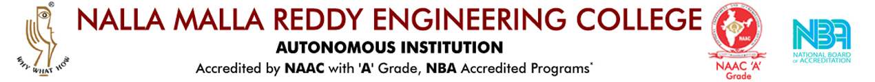 NALLA MALLA REDDY ENGINEERING COLLEGE – Complete Institution * Complete ...
